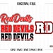 Red Devil Svg, Devils Svg, Red Devil, Red Devils, Devil, Svg, Dxf, Eps ...