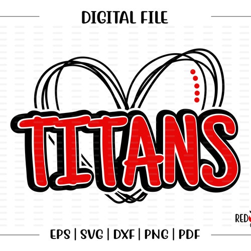 Titans SVG/DXF/PNG File for Cutting Machines - Etsy