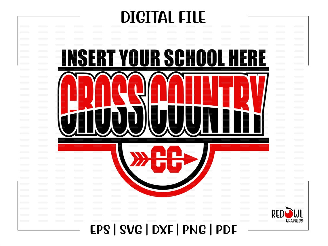 Cross Country Svg Cross Country XC CC Cross Country Png - Etsy