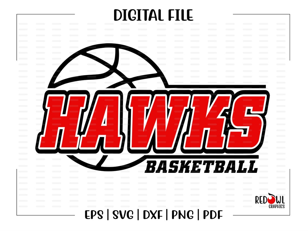Basketball Svg, Hawk Basketball, Hawk, Hawks, Basketball, Svg, Dxf, Eps ...