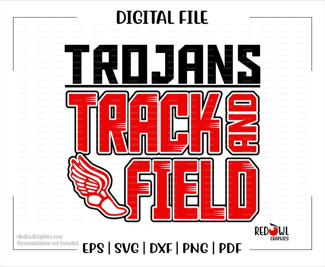 Track Svg, Trojan Track Svg, Trojan, Trojans, Track, Field, Trojans ...
