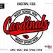 Cardinal Svg, Cardinals Svg, Cardinal, Cardinals, Team, Mascot, Clipart ...