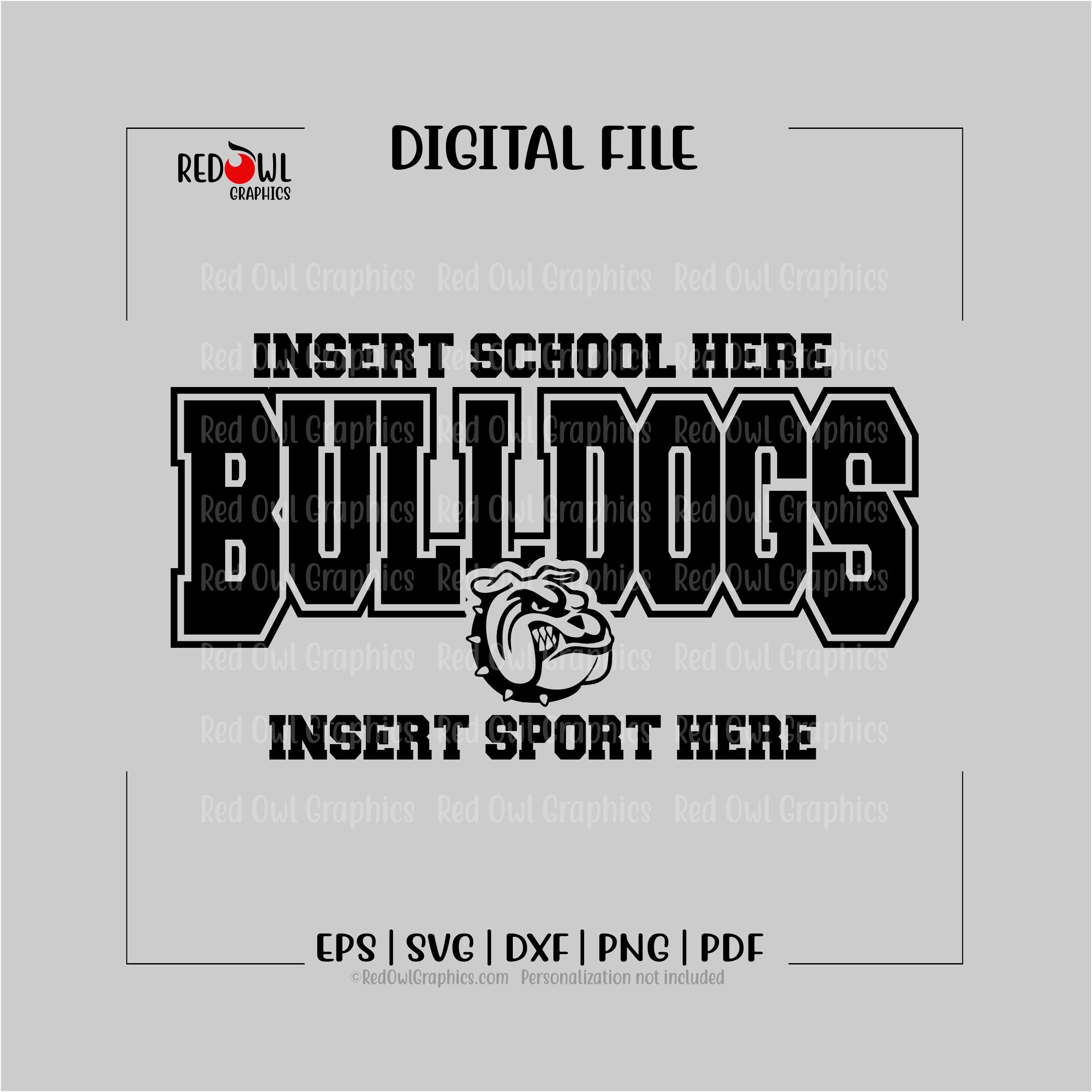 Bulldog Svg, Bulldogs Svg, Bulldog, Bulldogs, Svg, Dxf, Eps, Png, Pdf ...