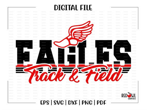 Track Svg Eagle Track Svg Eagle Eagles Track Svg Dxf | Etsy