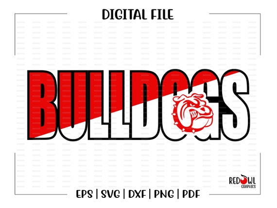 Bulldog Svg Bulldogs Svg Bulldog Bulldogs Svg Dxf Eps - Etsy
