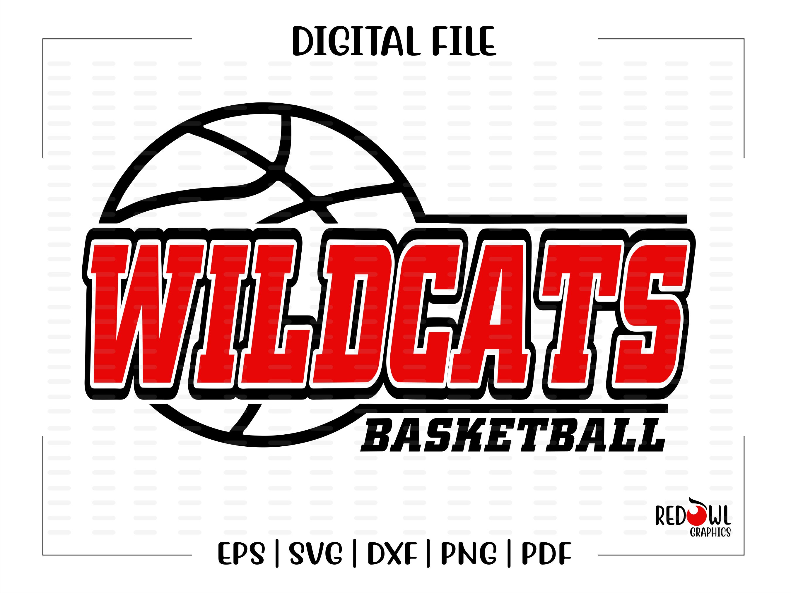 Basketball Svg Wildcat Basketball Svg Wildcat Wildcats - Etsy