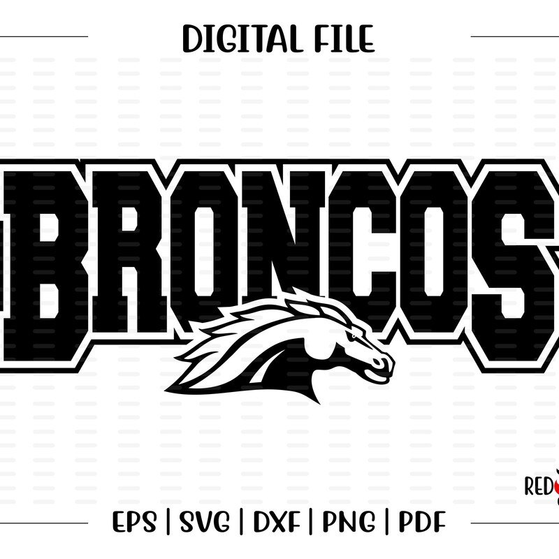 Denver Broncos Designs Bundle - Etsy