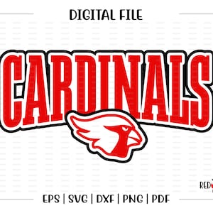 Cardinal Svg, Cardinals Svg, Cardinal, Cardinals, Team, Mascot, School ...