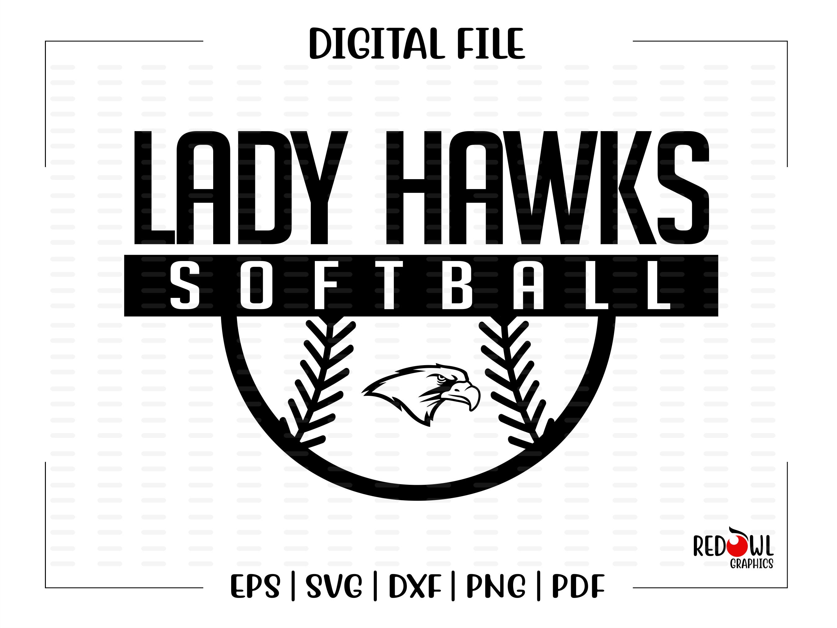 Softball Svg Lady Hawks Softball Svg Lady Hawks Hawk - Etsy Hong Kong