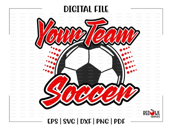 Custom Personalized Soccer Svg Soccer Mascot Svg Dxf | Etsy