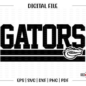 Gator Svg, Gators Svg, Gator, Gators, Clipart, Mascot, Htv, Svg, Dxf ...