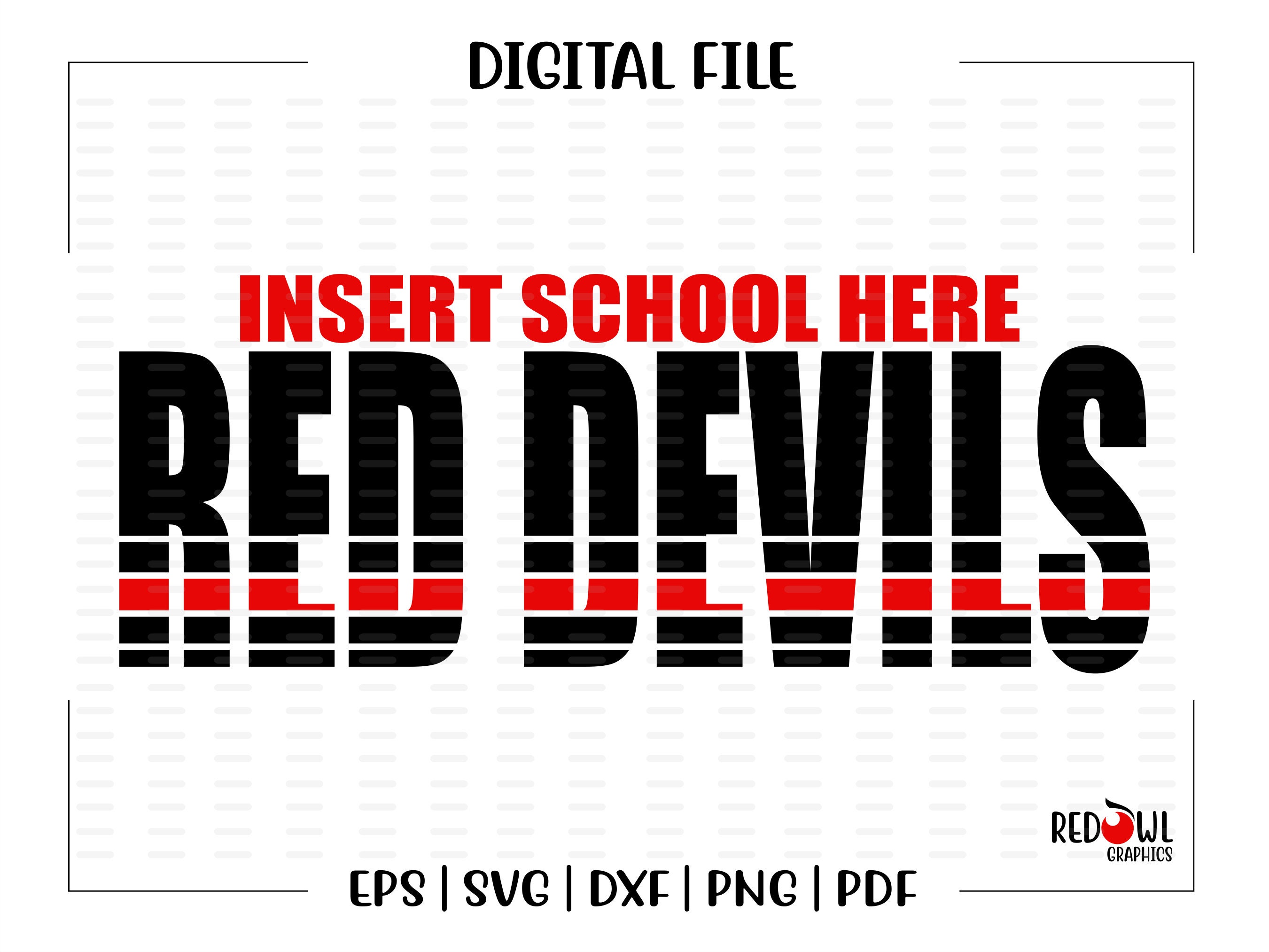 Drawing & Illustration Digital Art & Collectibles eps Red Devil svg ...