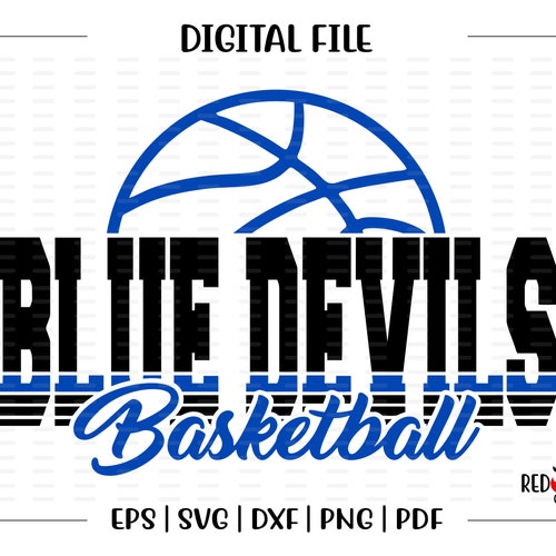 Blue Devils Heart SVG/PNG - Etsy