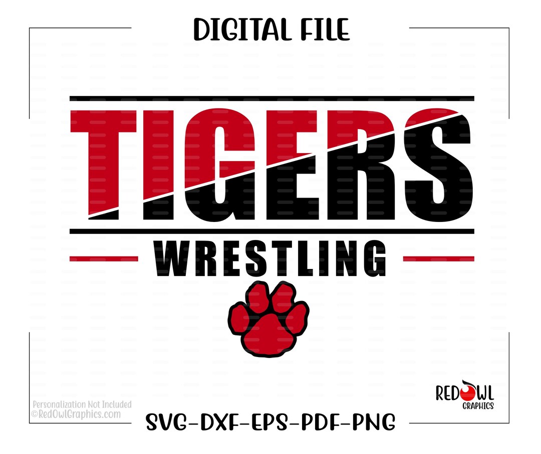 Wrestling Svg, Tiger Wrestling Svg, Tiger, Tigers Svg, Wrestling, Tiger ...