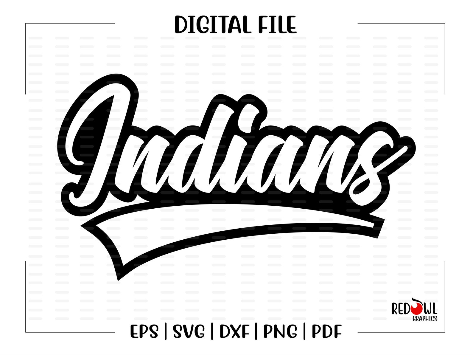 Indian Svg Indians Svg Indian Indians Clipart Mascot | Etsy