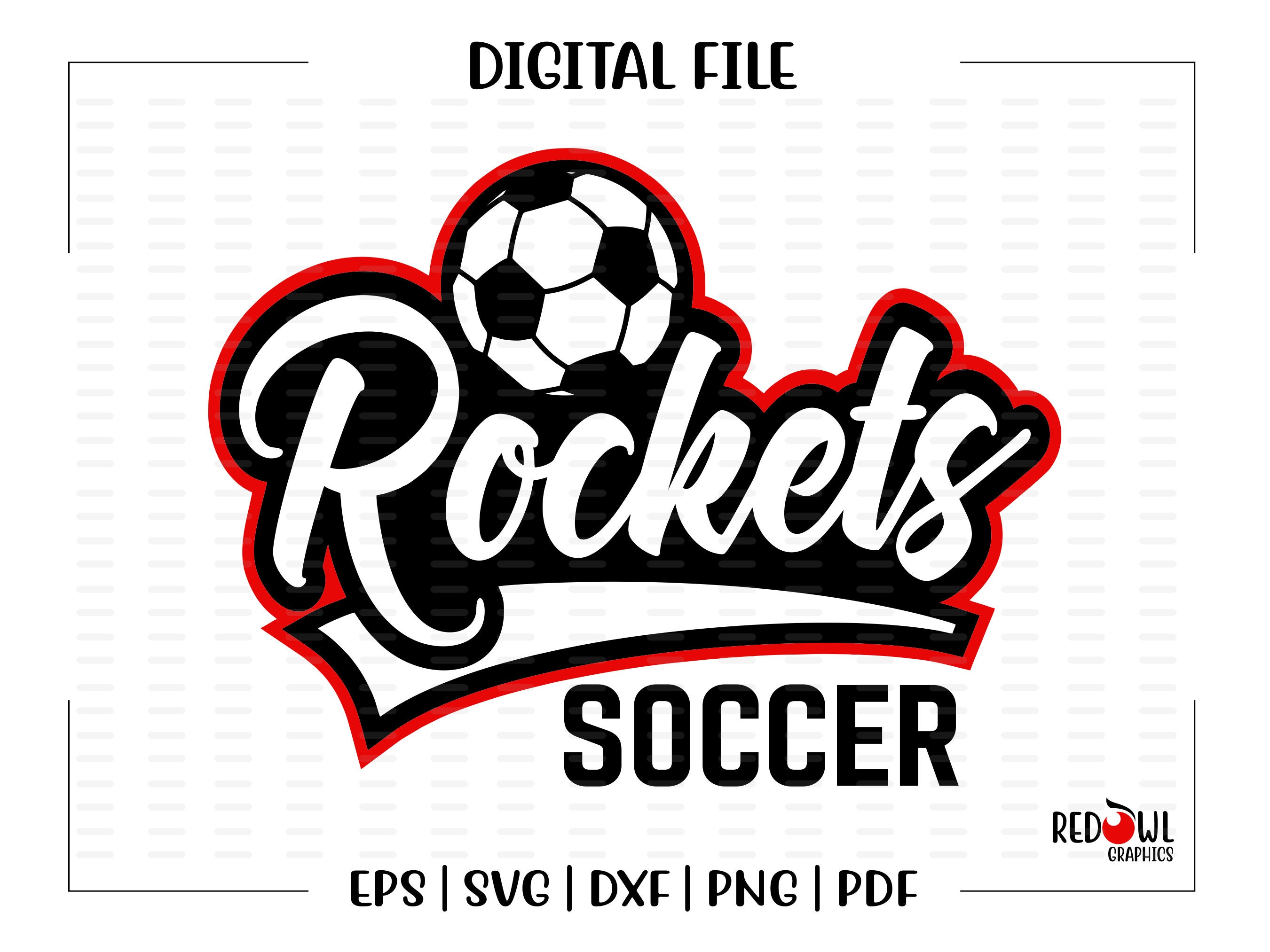 Soccer Svg, Rocket Soccer Svg, Rocket, Rockets, Soccer, Svg, Dxf, Eps ...