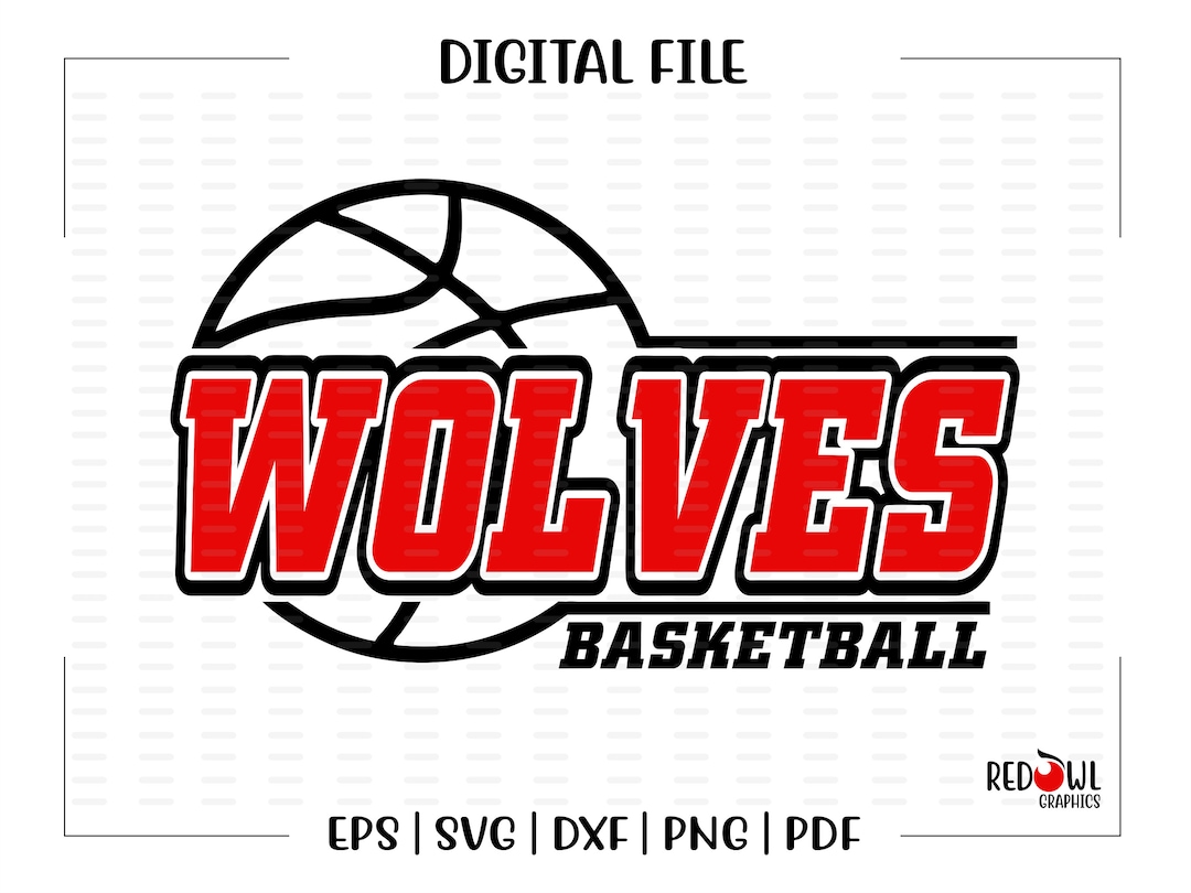 Basketball Svg, Wolves Basketball, Wolves, Wolf, Basketball, Svg, Dxf ...