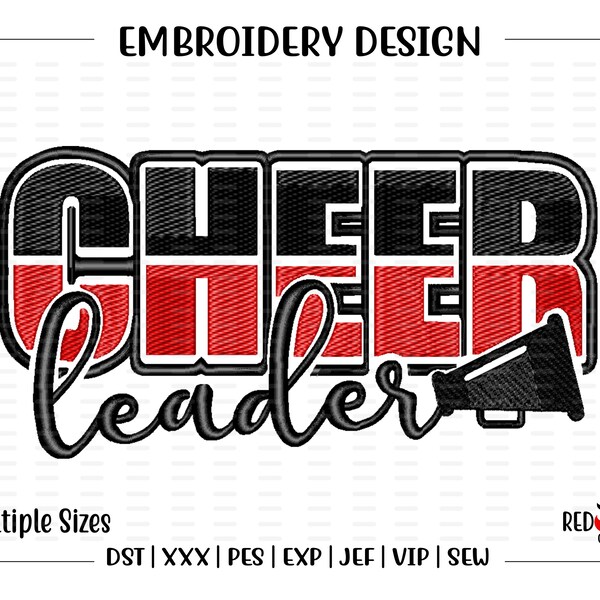Cheer Embroidery Design Sweatshirt - Etsy