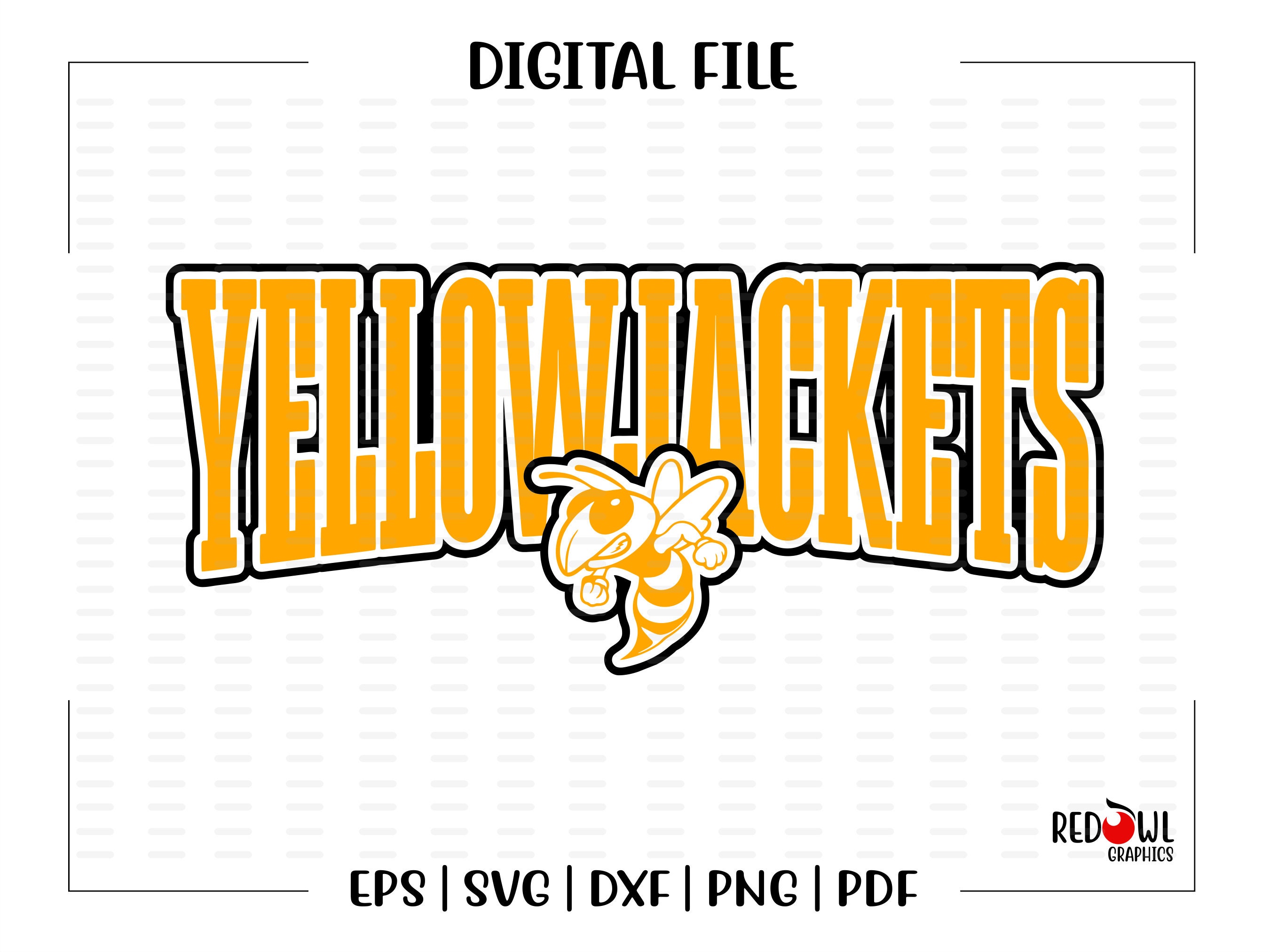 Jackets Svg Yellowjackets Svg Yellowjacket Jackets | Etsy