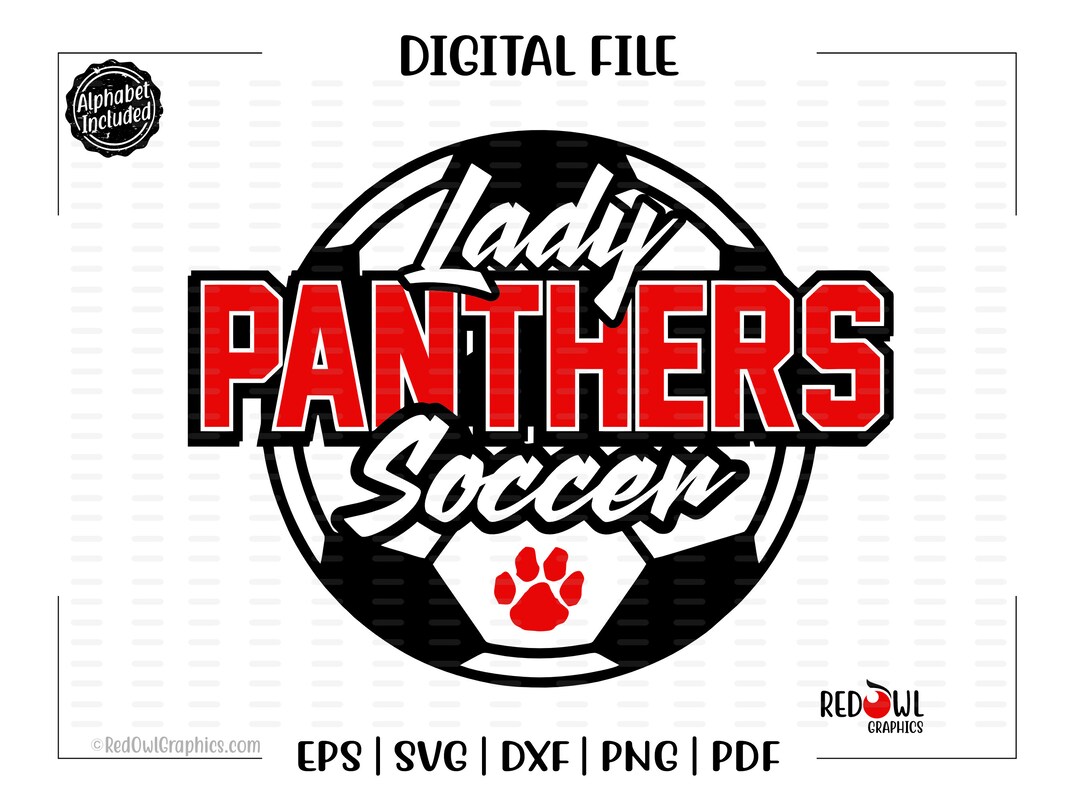 Soccer Svg, Panther Soccer Svg, Lady Panther, Panthers, Soccer, Svg ...