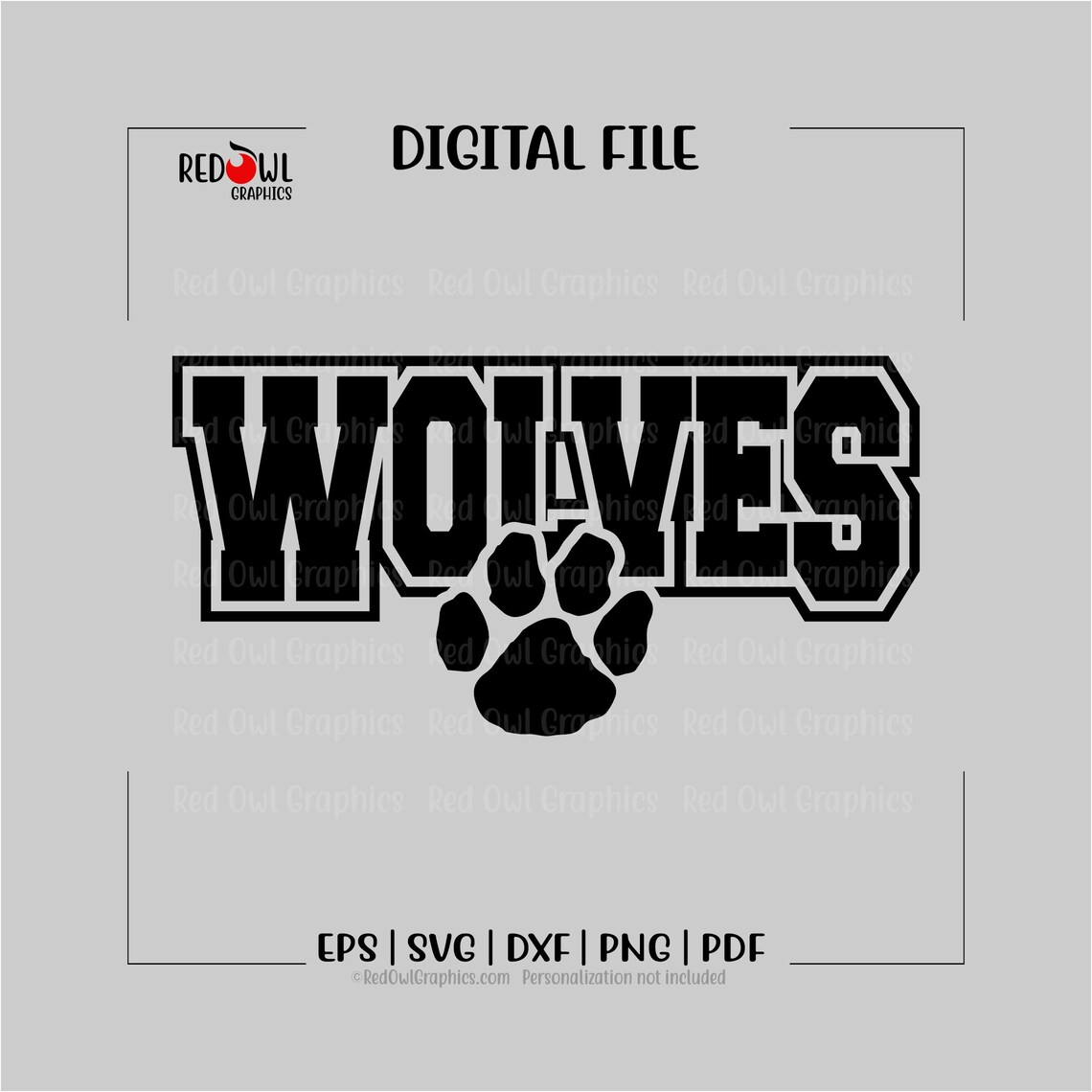 Wolves Svg, Wolves, Wolf, Mascot, School, Svg, Dxf, Eps, Png, Pdf ...