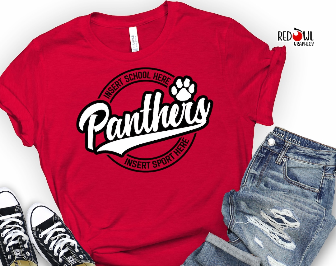 Panther Shirt, Panther, T-shirt, Hoodie, Sweatshirt, Crewneck, Panthers ...