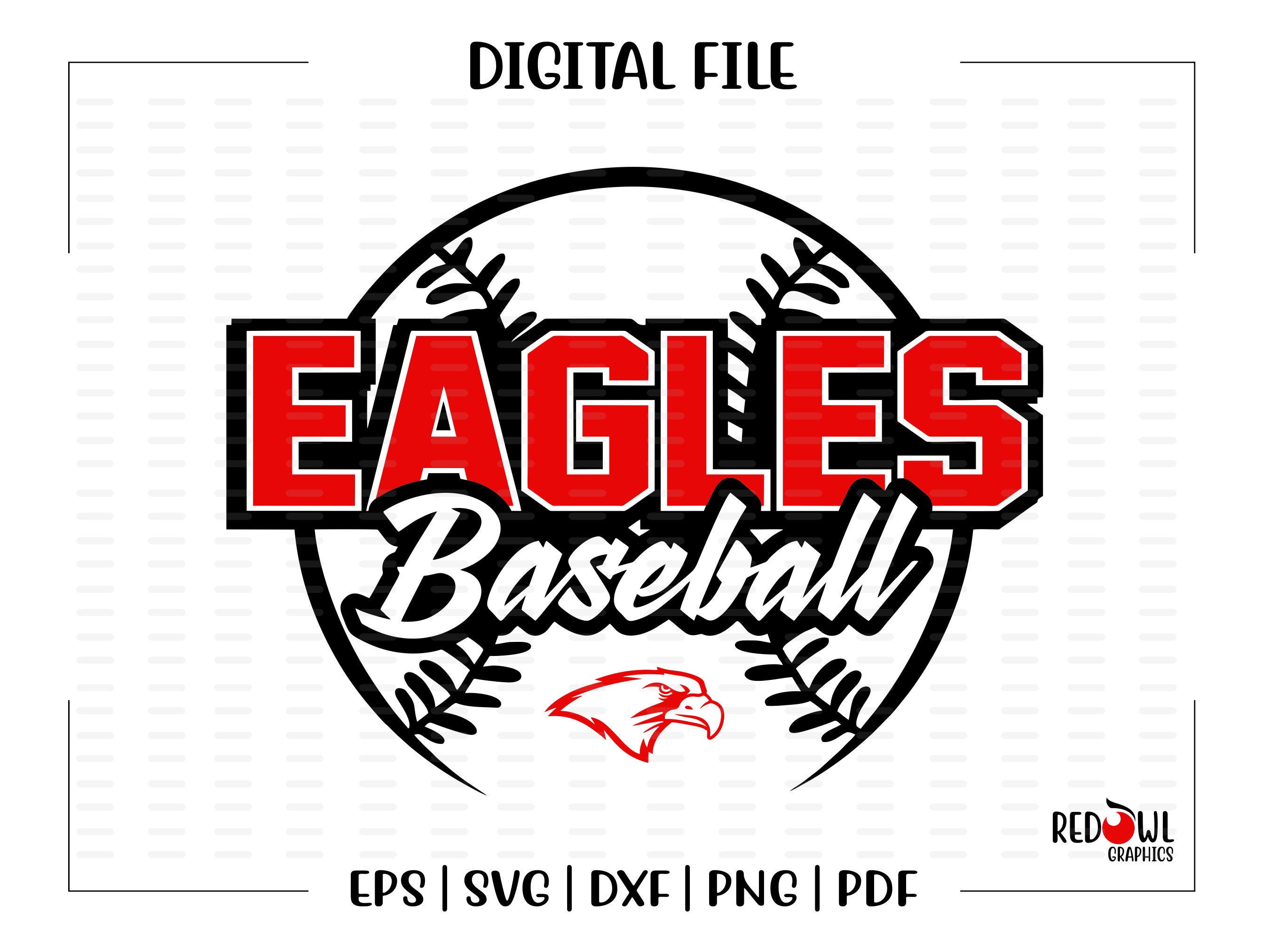 Eagle Baseball Svg Baseball Svg Eagle Eagles Baseball | Etsy