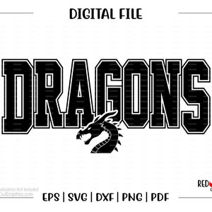 Dragon Svg, Dragons Svg, Dragon, Dragons, Clipart, Svg, Dxf, Eps, Png ...