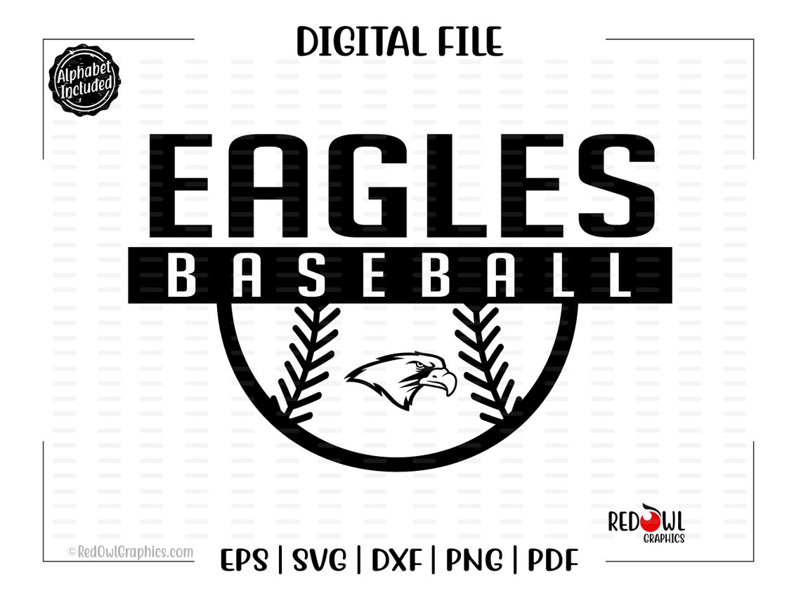 Eagles Baseball Svg, Baseball Svg, Eagle, Eagles, Baseball, Design, Svg ...