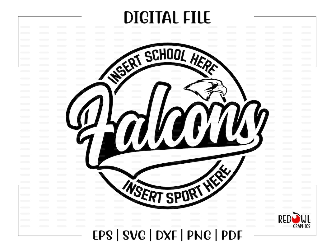 Falcon Svg, Falcons Svg, Falcon, Falcons, F, Mascot, Chevron, Htv, Svg ...