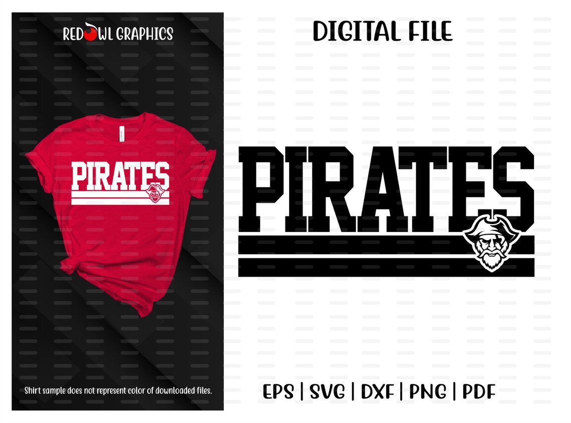 Pirate Svg Pirate Pirates Svg Pirates Mascot Htv Svg | Etsy