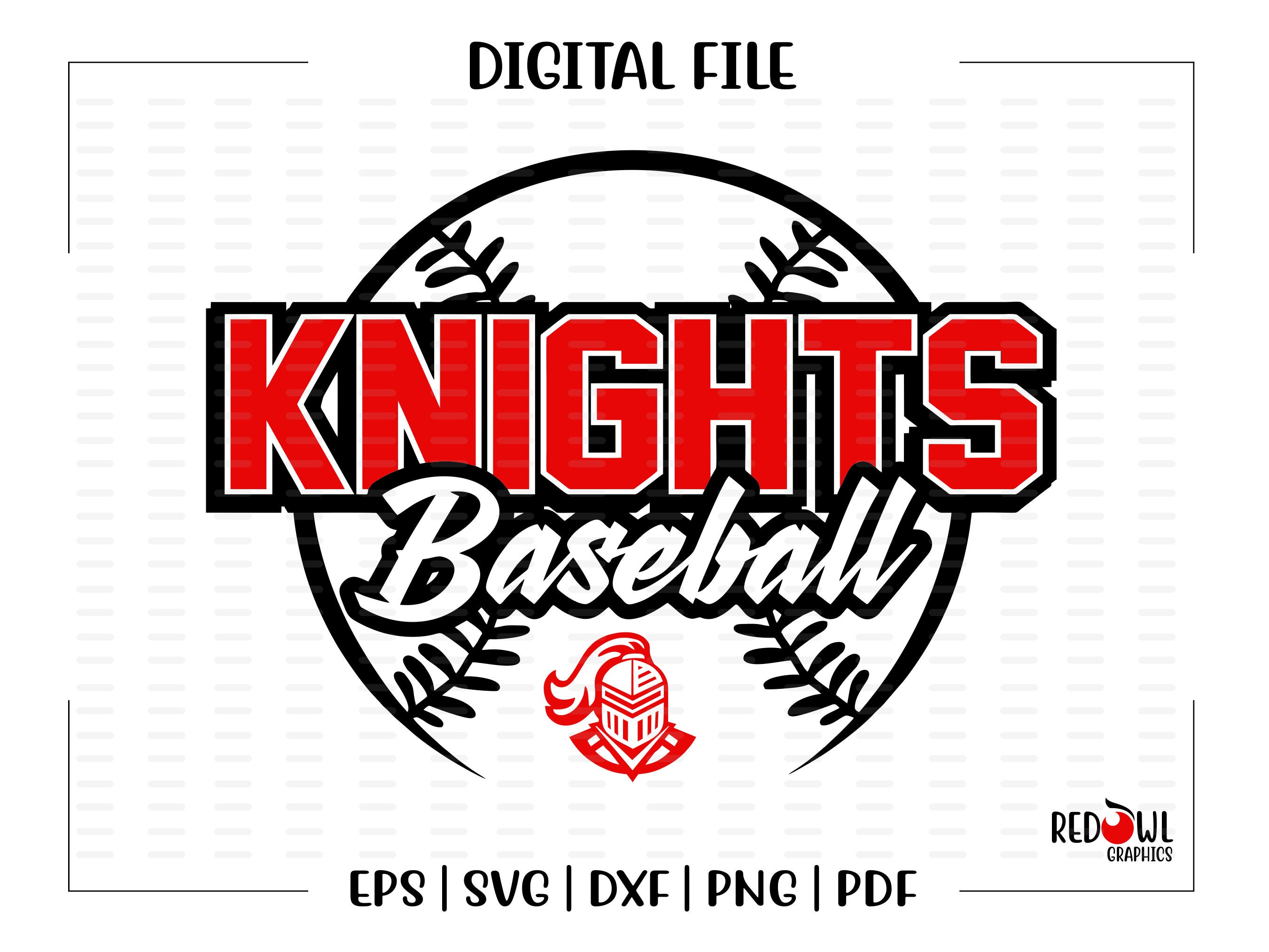 Baseball Svg Knights Svg Baseball Knight Baseball Knight Etsy