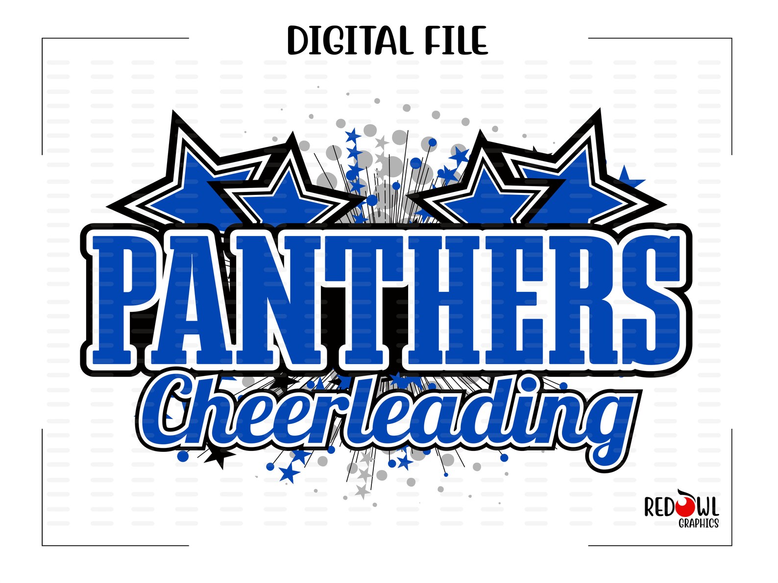 Panther Panthers Cheerleading Cheer Cheerleading Png - Etsy