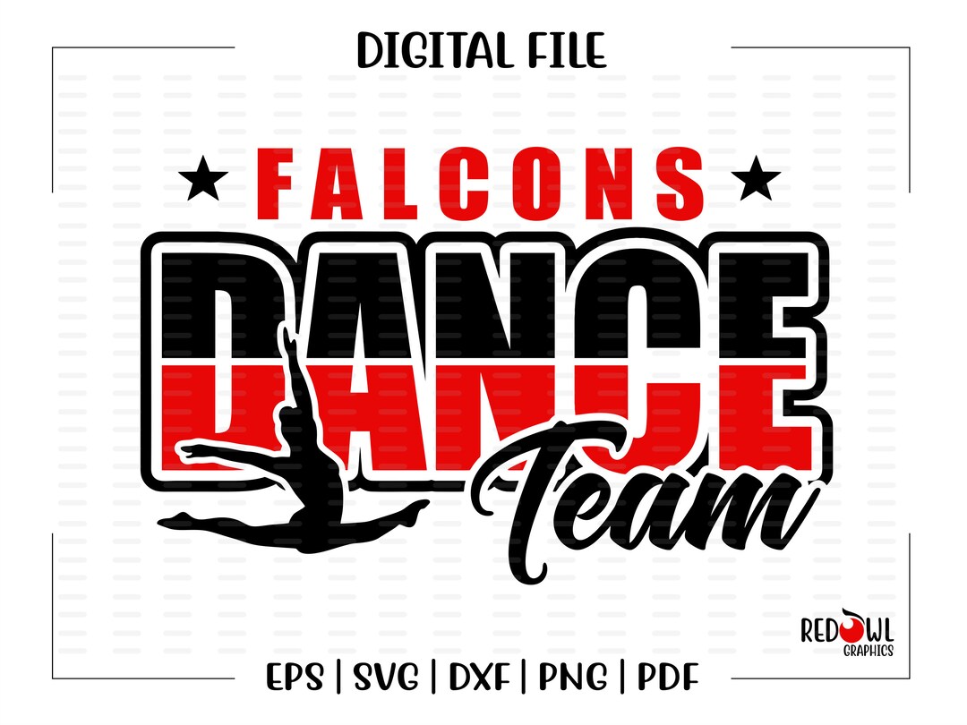 Dance Svg, Falcon Dance Svg, Falcon, Falcons, Dance, Team, Htv, Svg ...