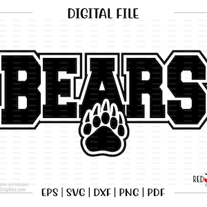 Bears Logo - Etsy
