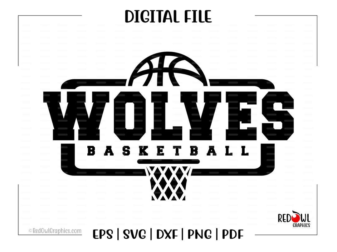 Basketball Svg, Wolves Basketball, Wolves, Wolf, Basketball, Svg, Dxf ...