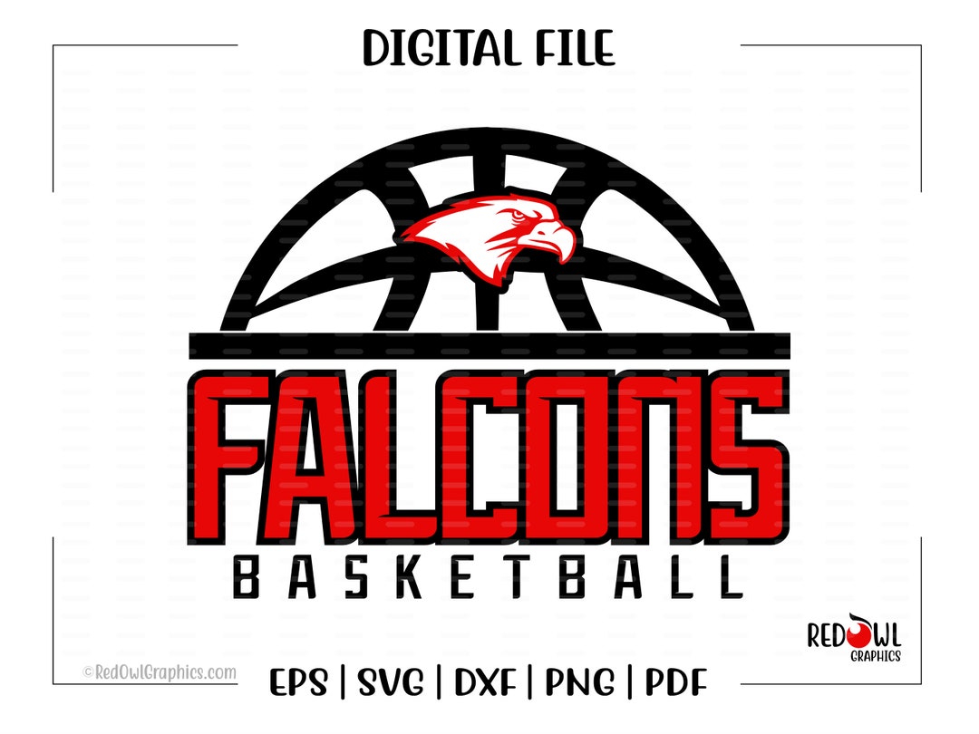 Falcons Basketball Svg, Basketball Svg, Falcons Svg, Falcon, Falcons ...