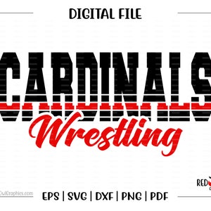 Wrestling Svg, Cardinal Wrestling Svg, Cardinal, Cardinals, Wrestling ...