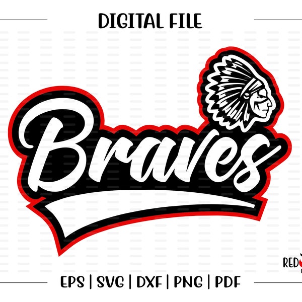 Brave Svg - Etsy