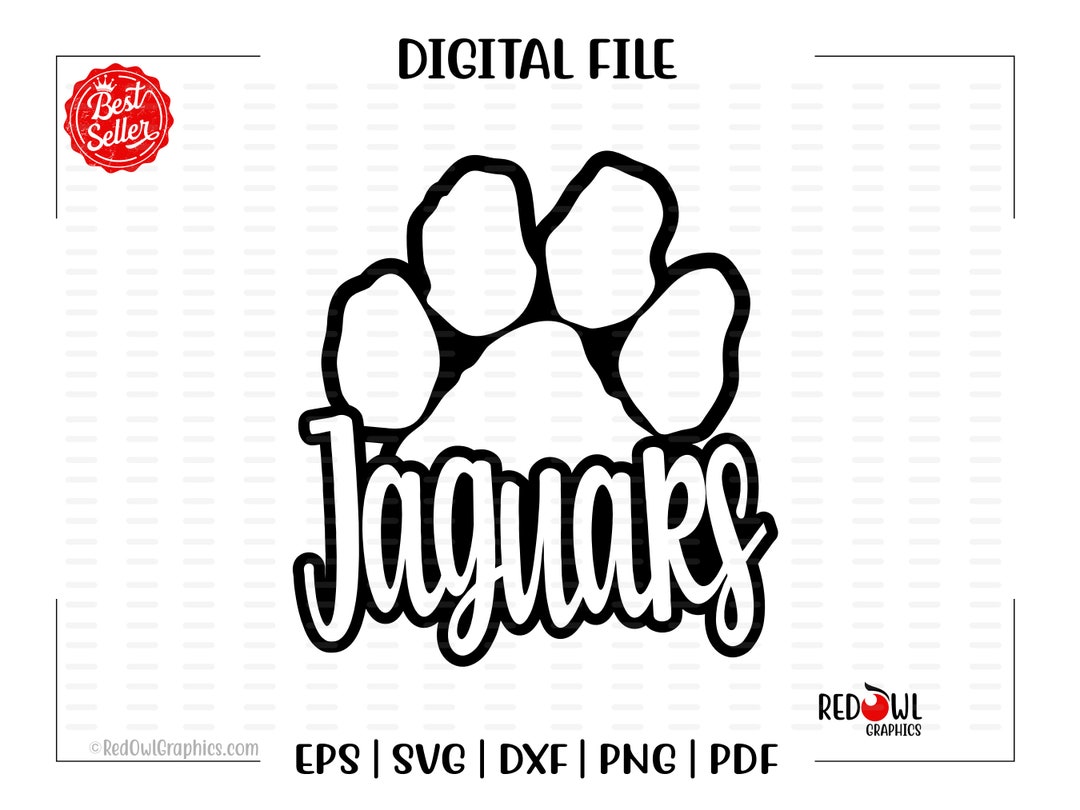 Jaguar svg, Jaguars svg, Paw svg, Jaguar, J, Jaguars, Paw, svg, dxf ...