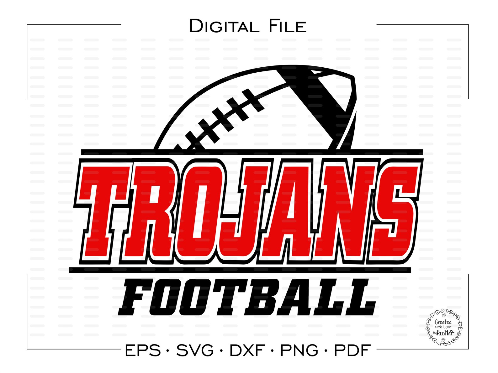 Football Svg, Trojan Football Svg, Trojan, Trojans, Football, Svg, Dxf ...