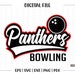 Bowling Svg, Panther Bowling Svg, Panther, Panthers, Bowling, Svg, Dxf ...