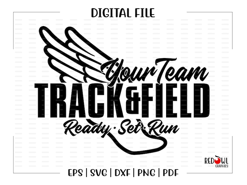 Custom Personalized Track Svg Track Field School Team - Etsy