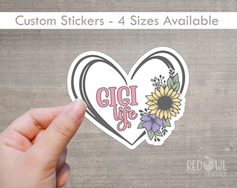 Gigi Car Window Decal - Etsy