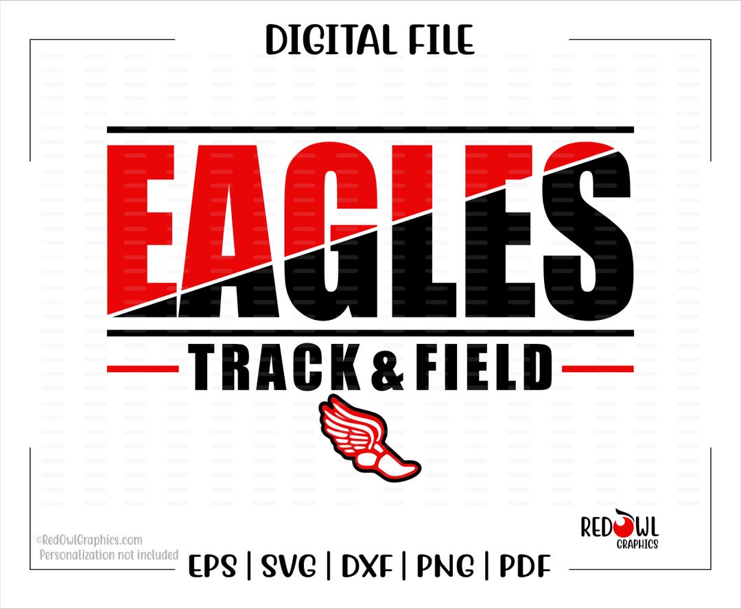 Track Svg, Eagle Track Svg, Eagle, Eagles, Track, Svg, Dxf, Eps, Png ...