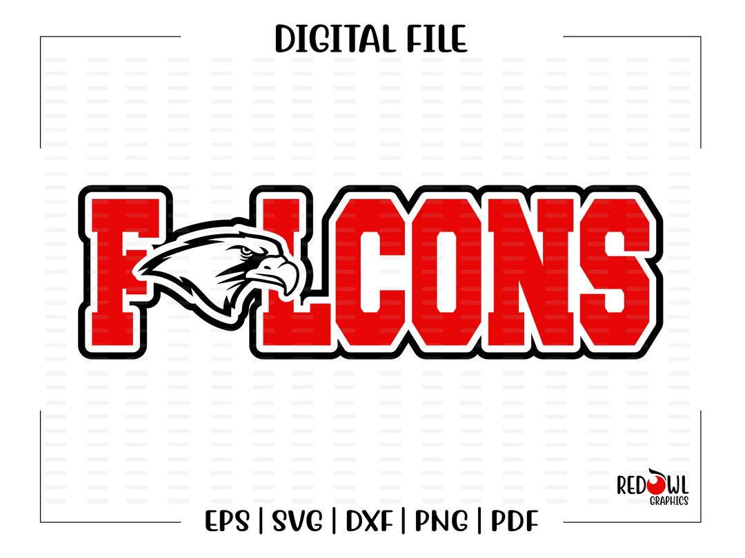 Falcon Svg, Falcons Svg, Falcon, Falcons, F, Mascot, Chevron, Htv, Svg ...
