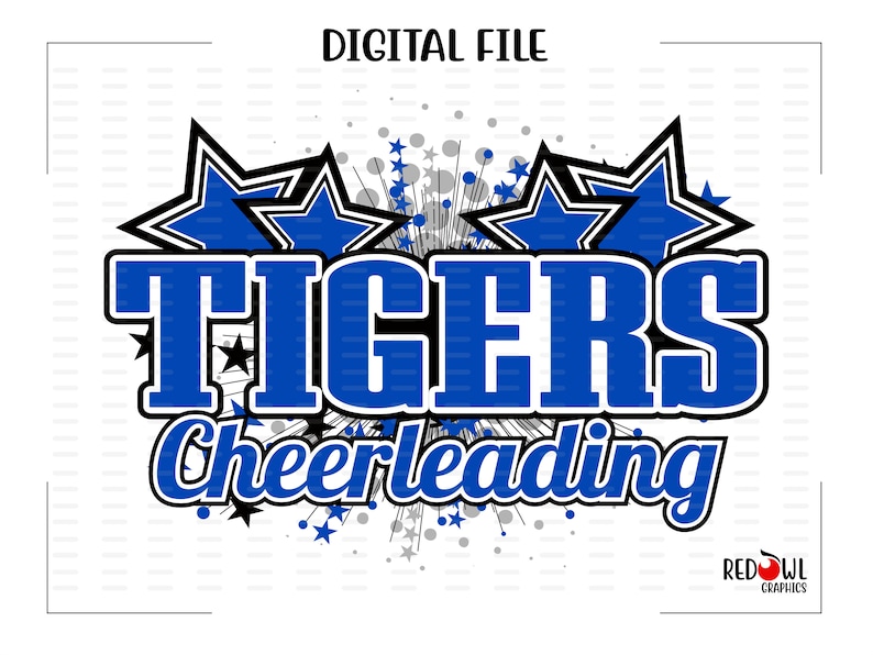 Tiger Tigers Cheerleading Cheer Cheerleading Png Tigers - Etsy