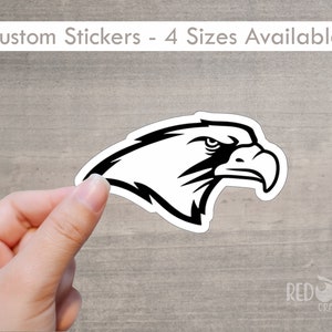 Personalized Eagles Sticker, Falcons Sticker, Ravens Sticker, Spirit ...