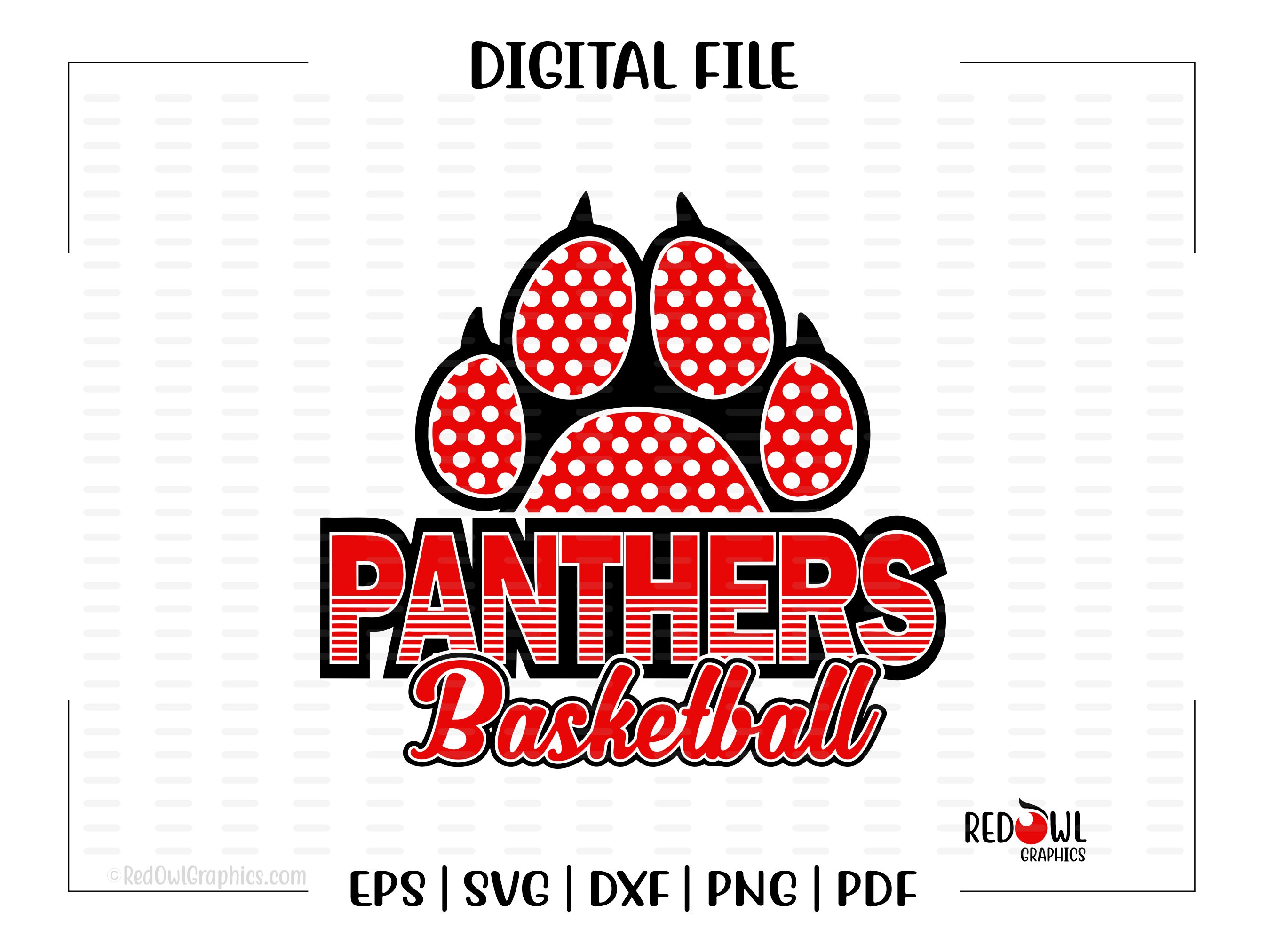 Baloncesto svg Pantera Baloncesto svg Pantera Panteras - Etsy España