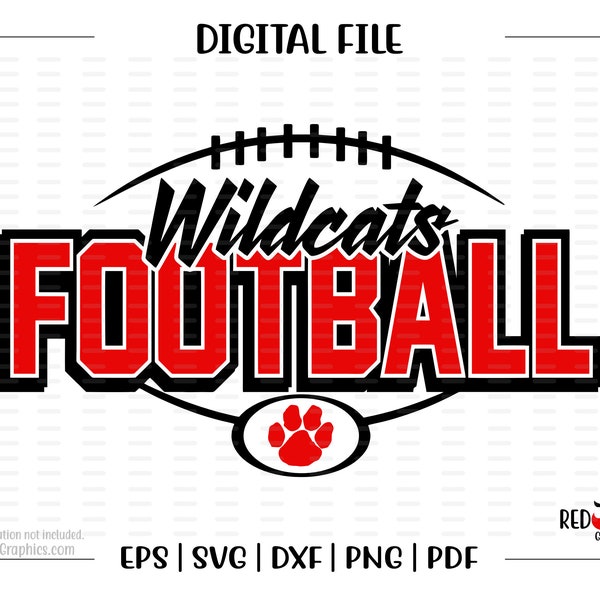 Wildcats Football - Etsy